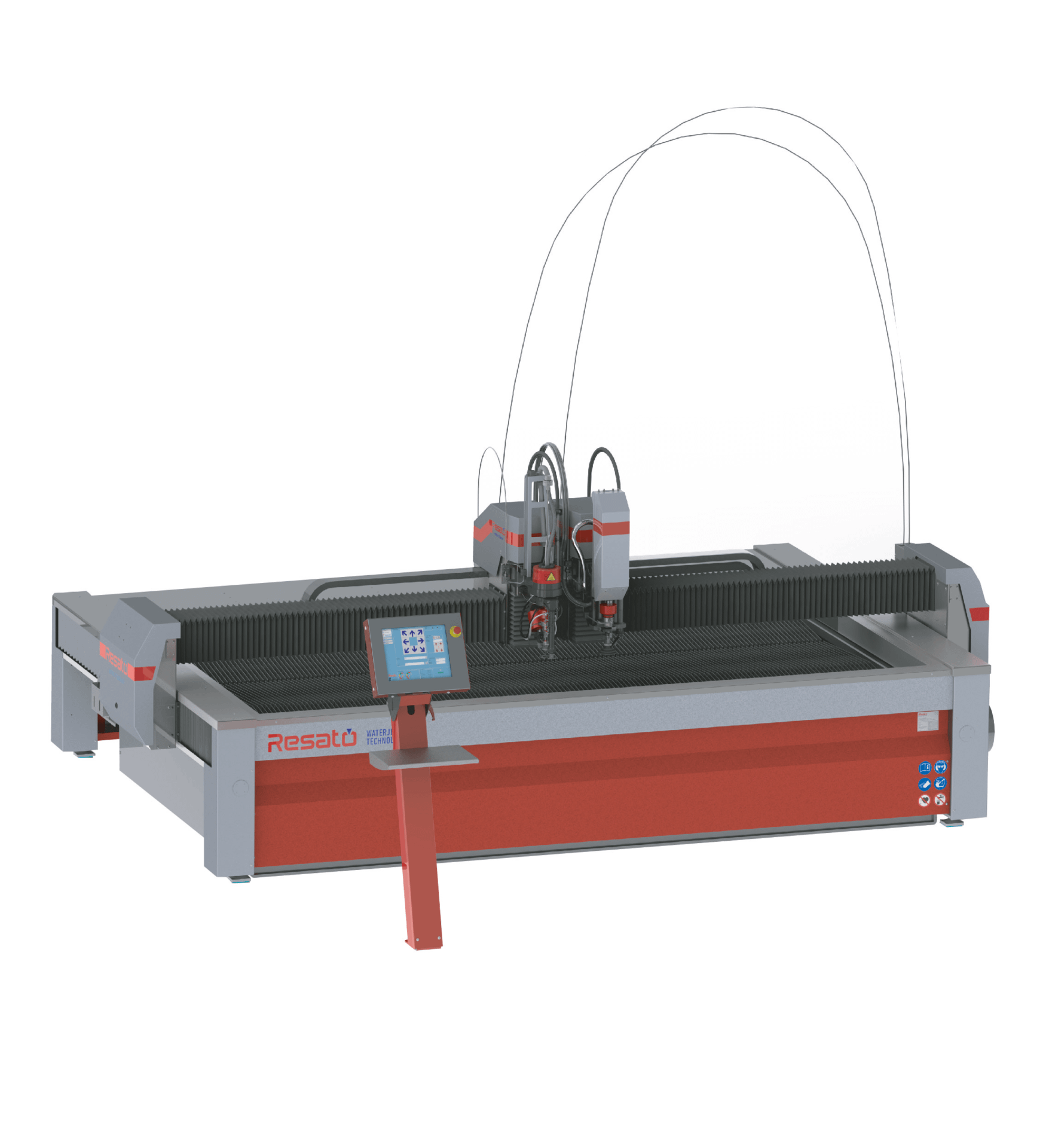 ACM Waterjet cutting machine - Resato Waterjet